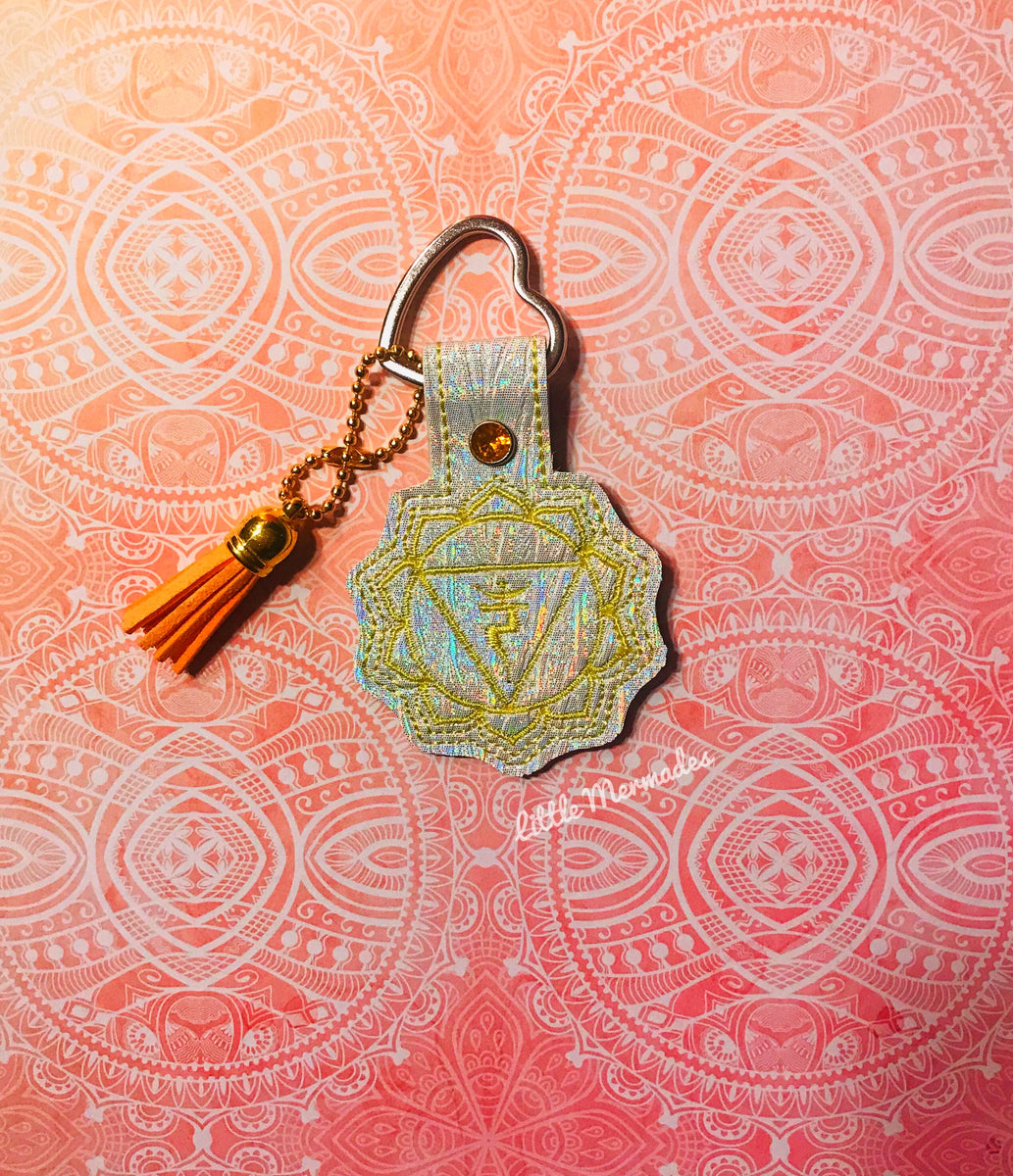 Solar Plexus Chakra - Manipura Snap Tab machine embroidery design – Stitching Blues