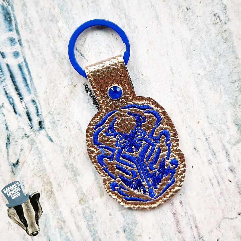 Scarab Snap Tab machine embroidery design – Stitching Blues