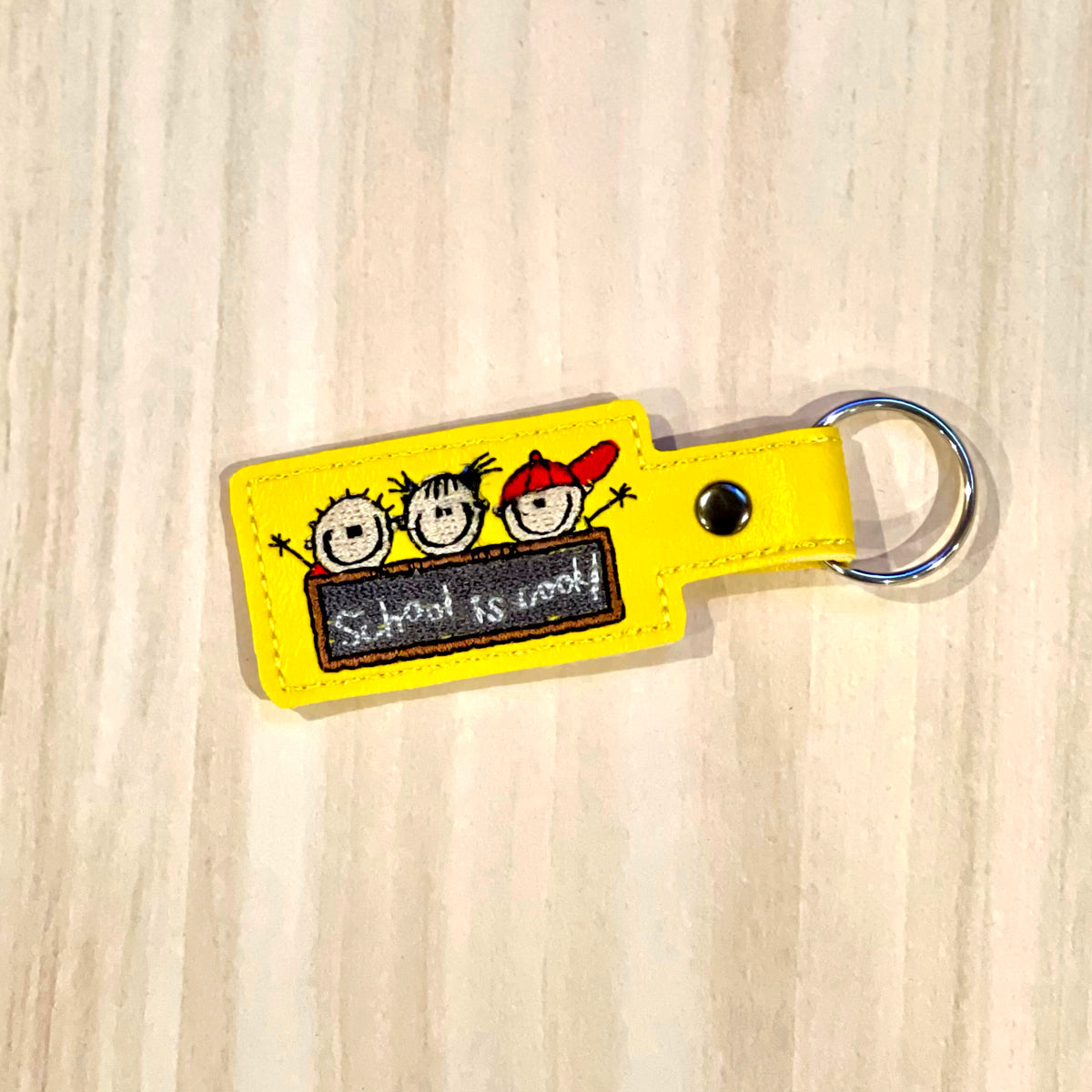 School is cool Snap Tab machine embroidery design – Stitching Blues